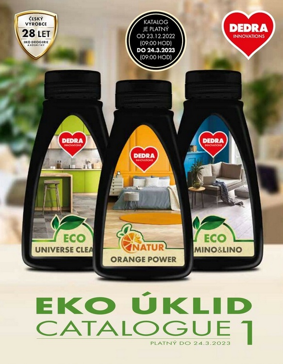 Dedra registrace - Sleva 23%